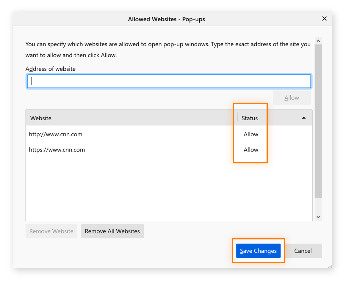 How to Allow & Block Pop-ups on Firefox