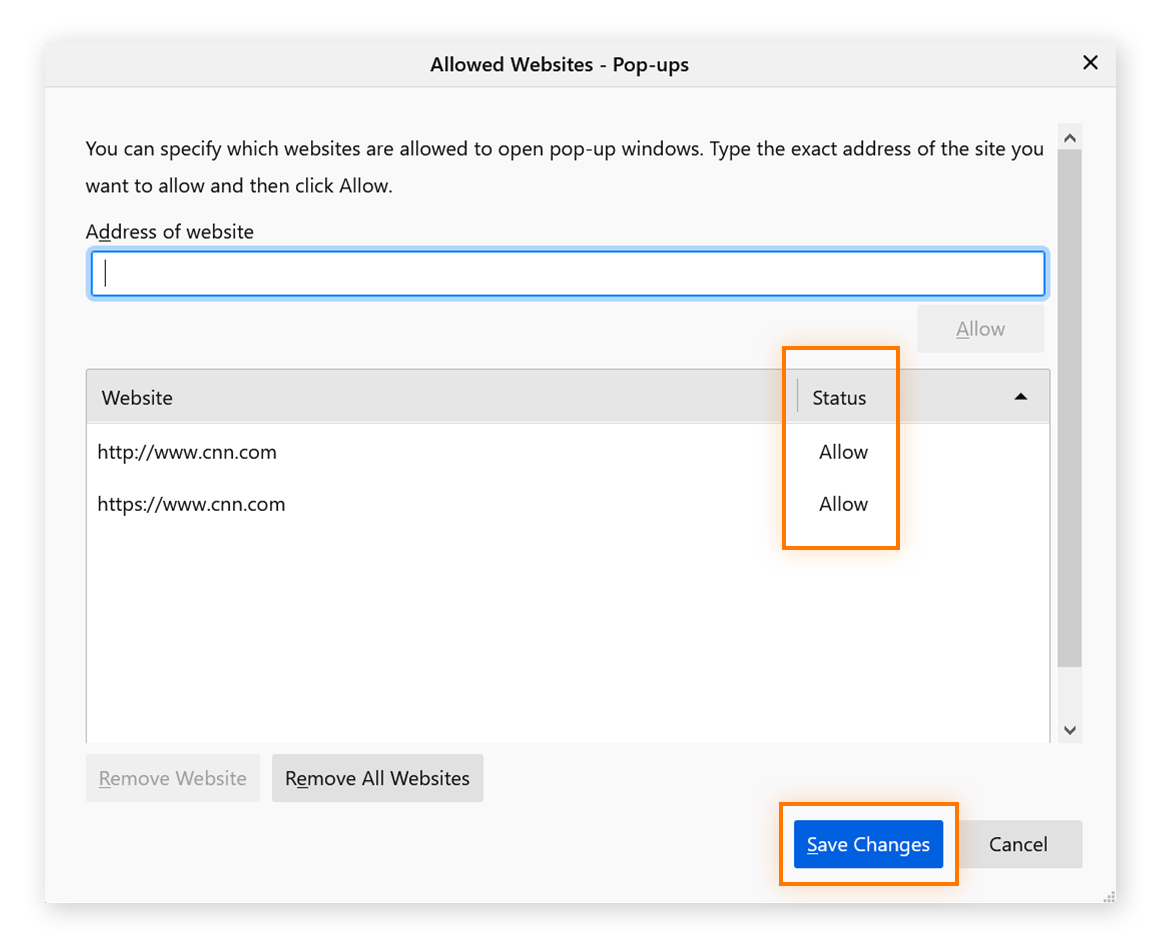 How to Allow & Block Pop-ups on Firefox
