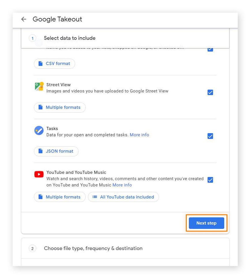How to Download Your Google Data | Google Takeout | Avast