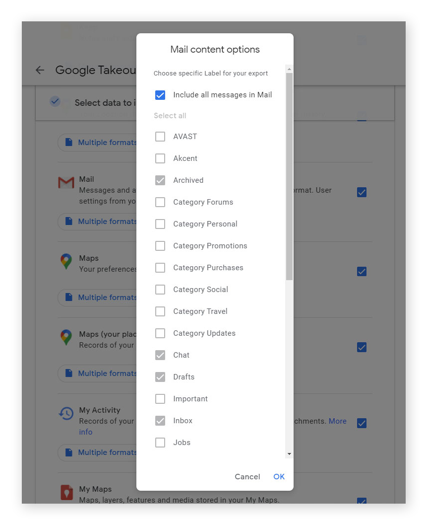 How to Download Your Google Data | Google Takeout | Avast