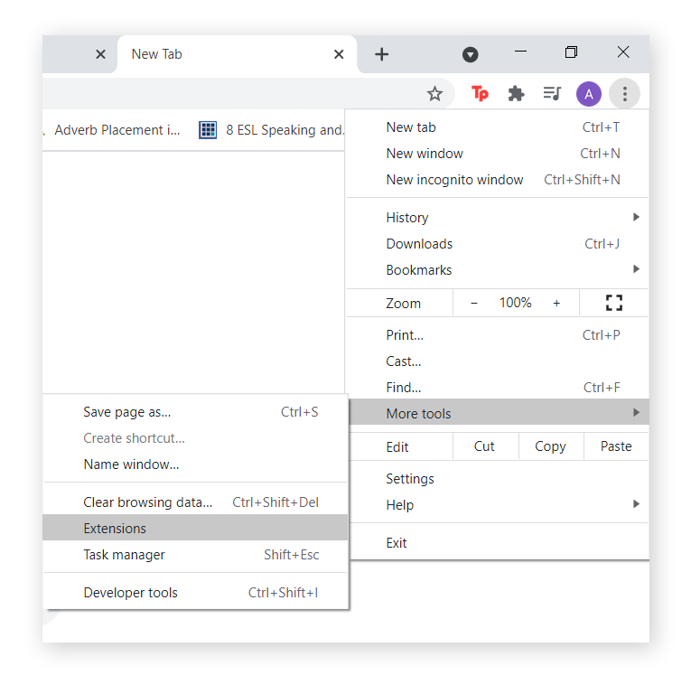 Cómo eliminar extensiones en Chrome | Avast