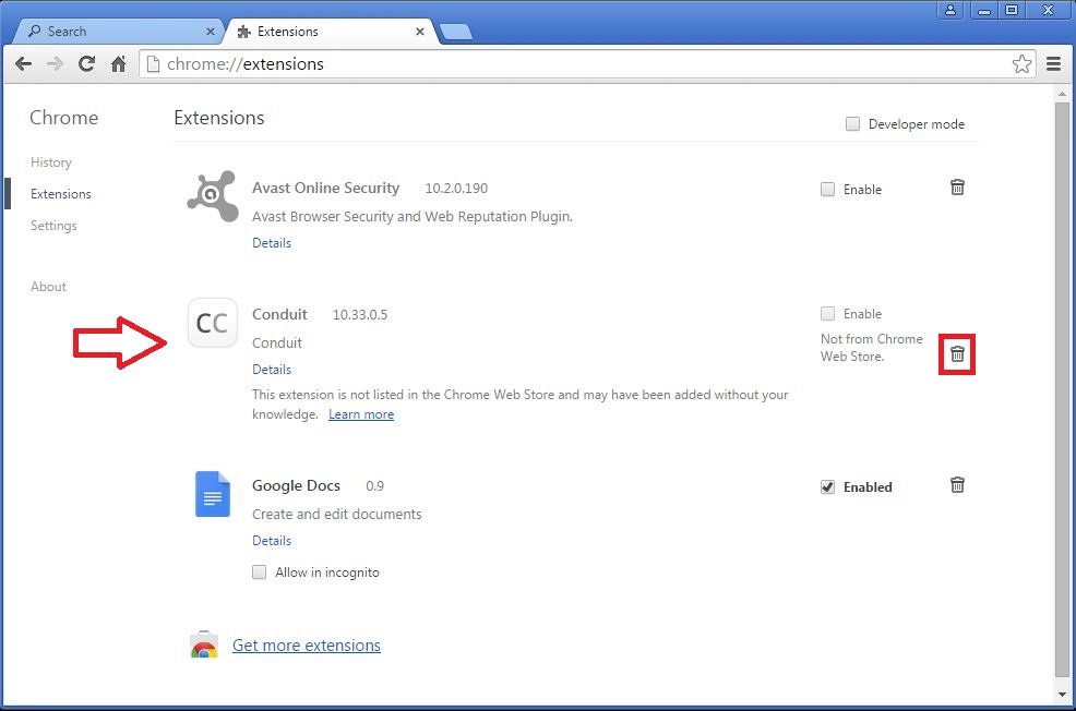 Remove Conduit Toolbar | Easy How-to Guide