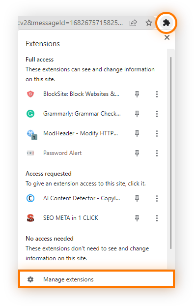 Encontre o BlockSite e clique em Detalhes
