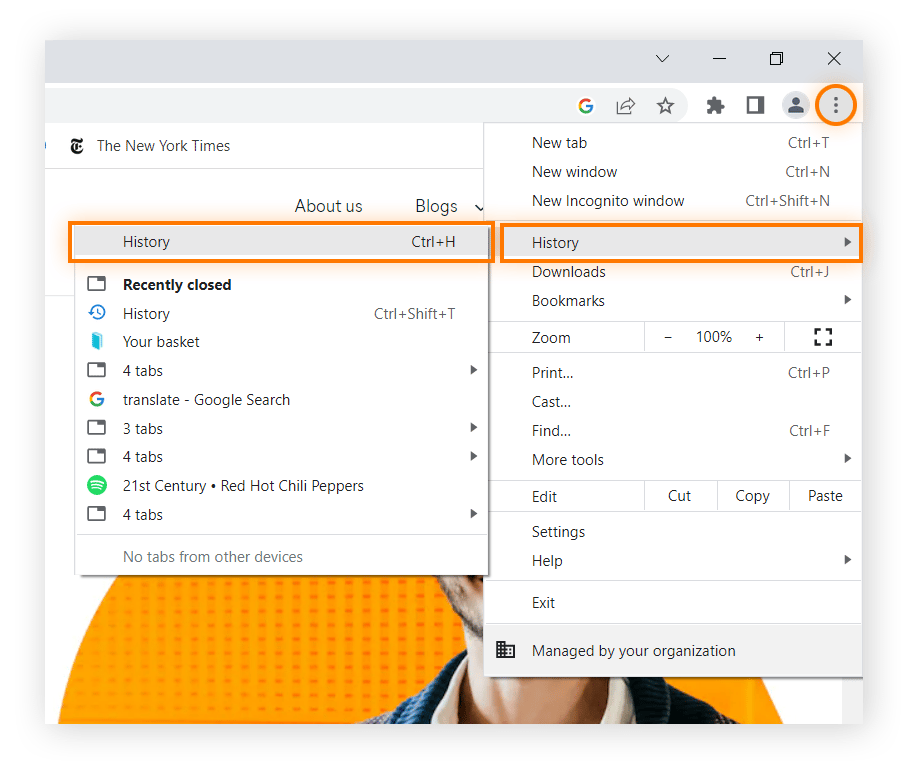 Effacer votre historique de recherche : Chrome et plus | Avast
