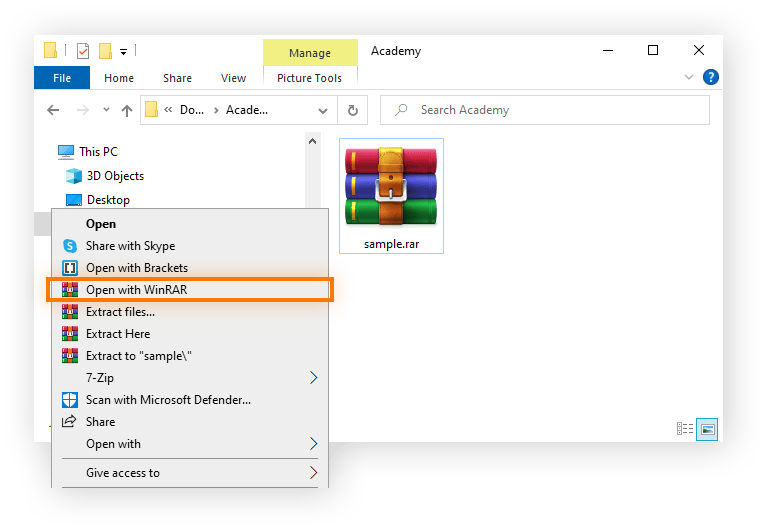 How to Open RAR Files on Windows, Mac, and Mobile | Avast